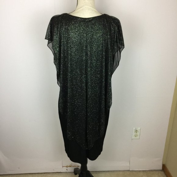Enfocus Studio | Dresses | Enfocus Studio Overlay Drape Dress Size 6w ...